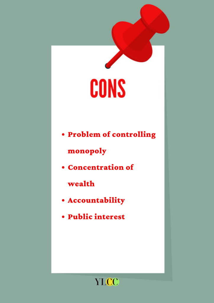 Pros and Cons of Privatisation - YLCC